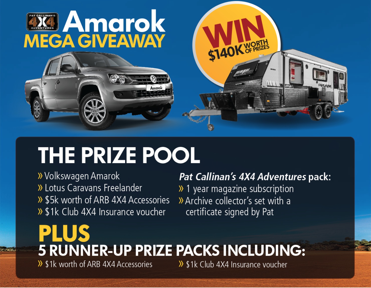 2015 Mega Amarok Giveaway - MR4X4